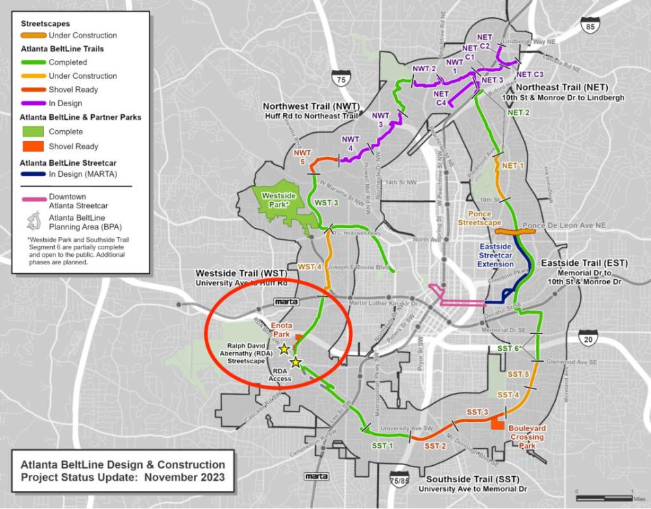 ‘Signature Westside greenspace’ set to break ground in coming weeks | Urbanize Atlanta